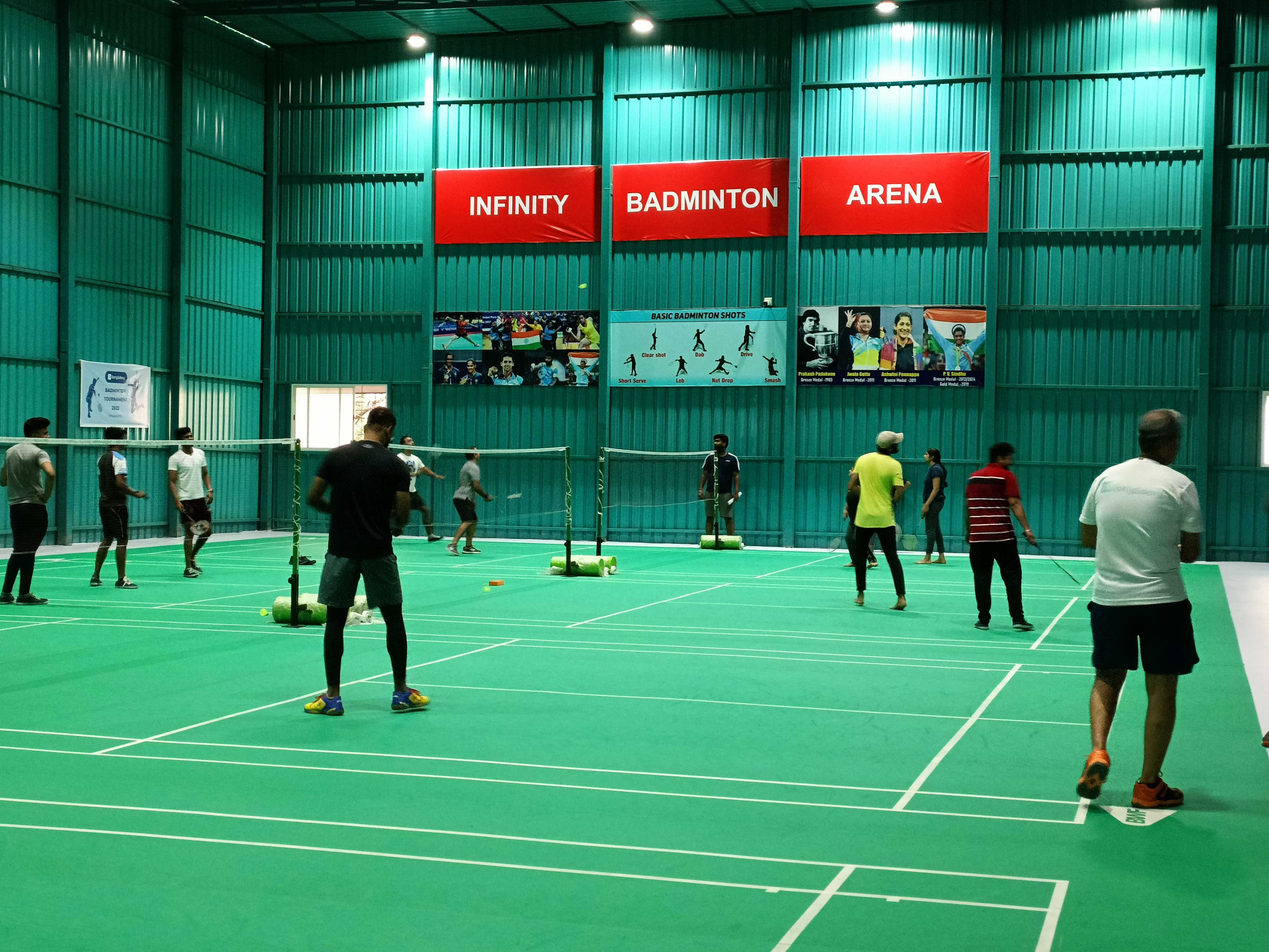 Infinity Badminton Arena - Viman Nagar, Pune - Playo